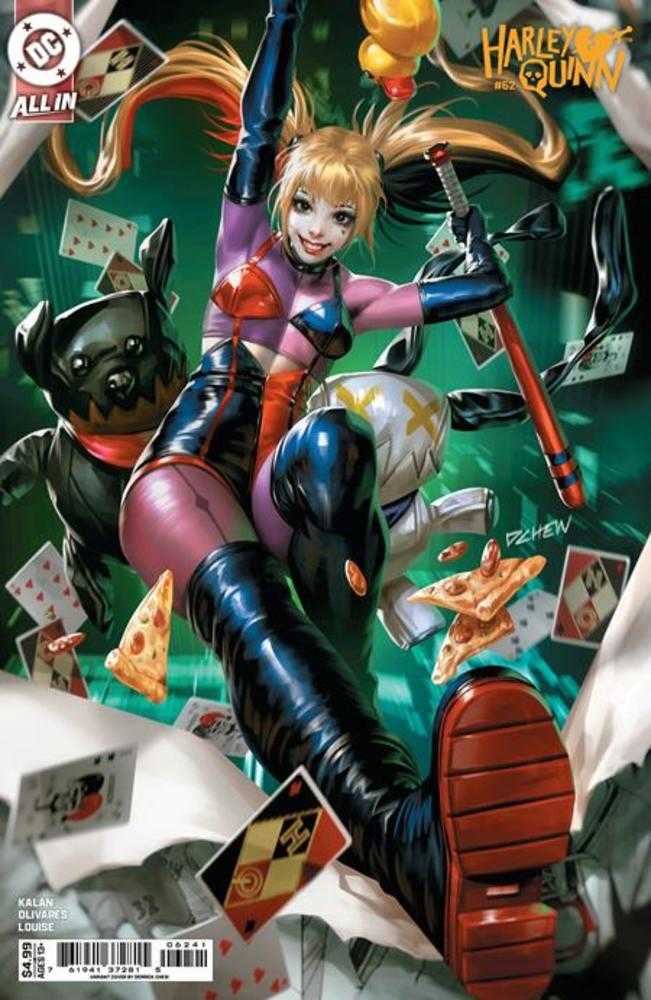 Harley Quinn #62 Cover D Derrick Chew Card Stock Variant – Comic City